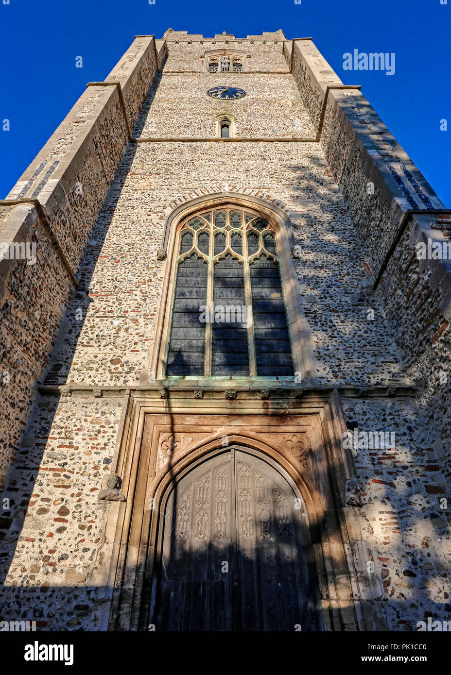 The Church Tower Stock Photo - Alamy