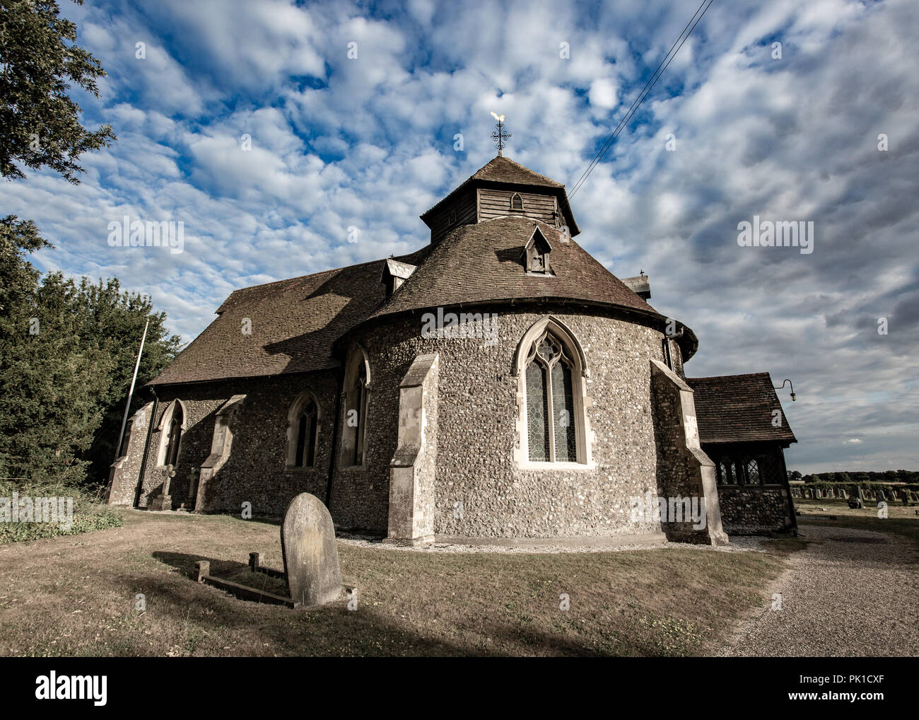 The Round Church Stock Photo - Alamy