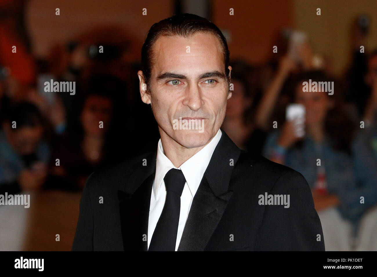 Joaquin Phoenix attending the premiere of 'The Sisters Brothers' during ...