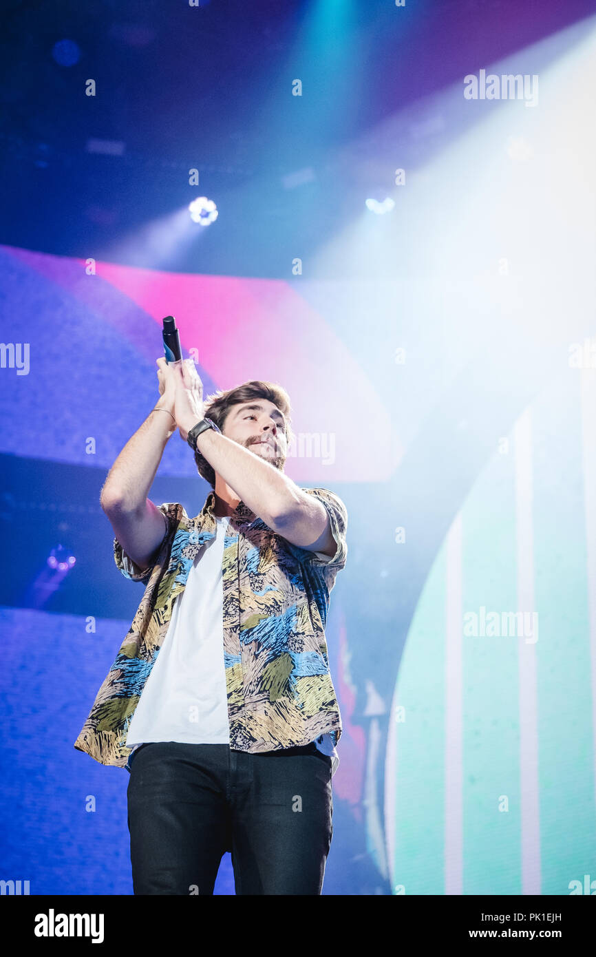Switzerland, Bern - September 8, 2018. The Spanish-German singer and ...