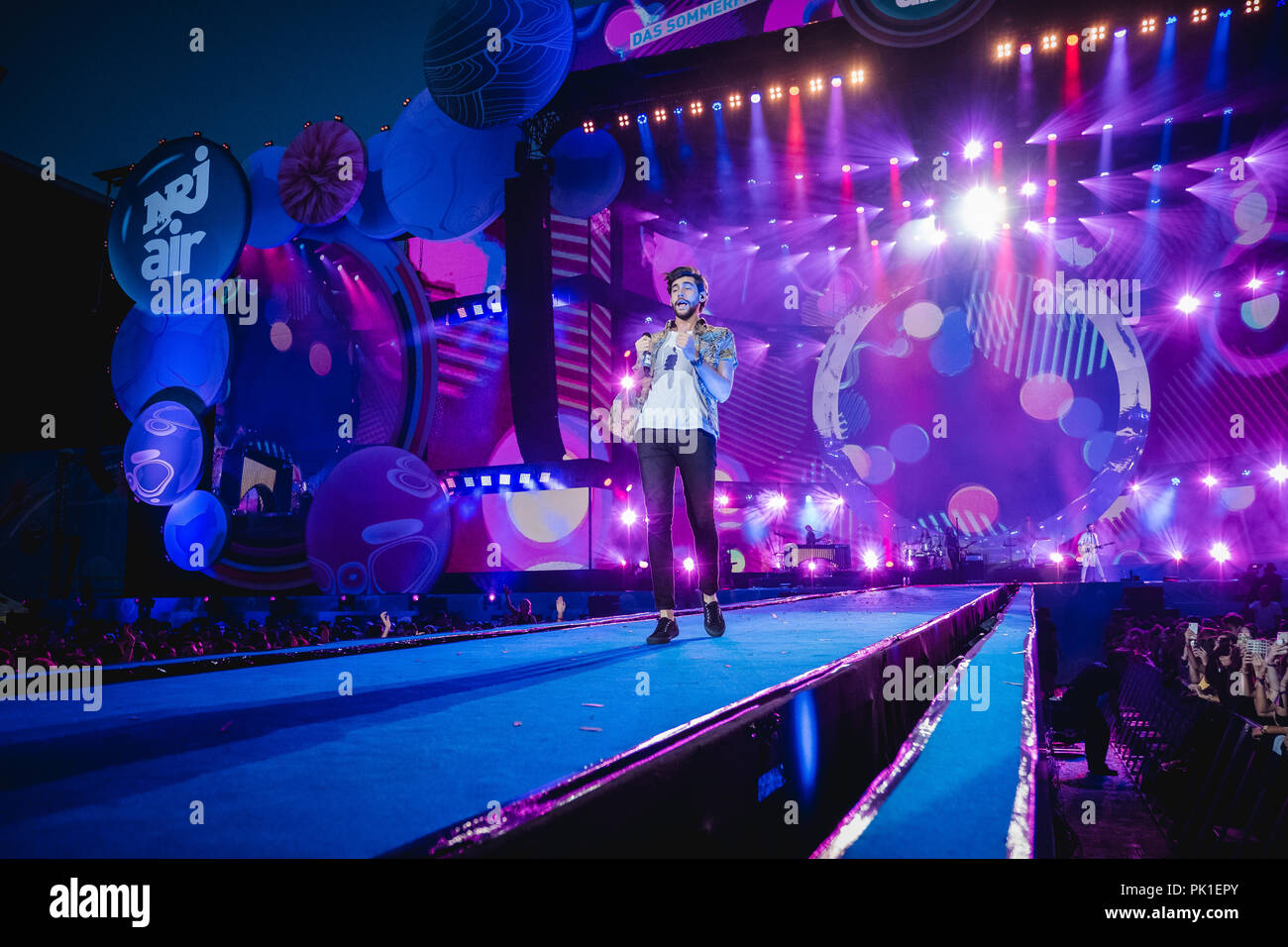 Switzerland, Bern - September 8, 2018. The Spanish-German singer and ...