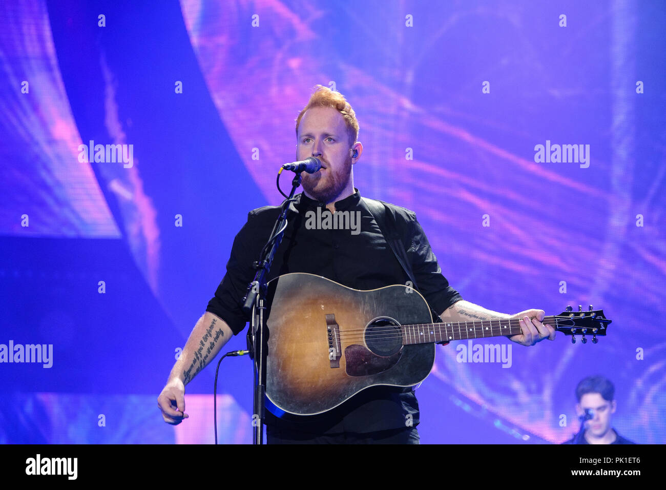 Switzerland, Bern - September 8, 2018. The Irish singer, songwriter and ...