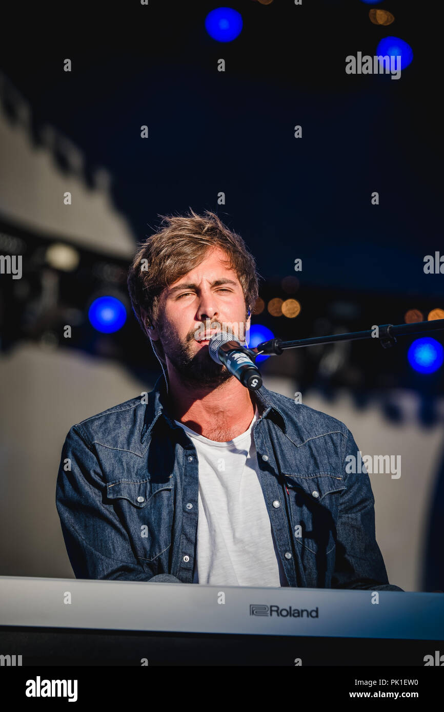 Switzerland, Bern - September 8, 2018. The German singer, songwriter ...