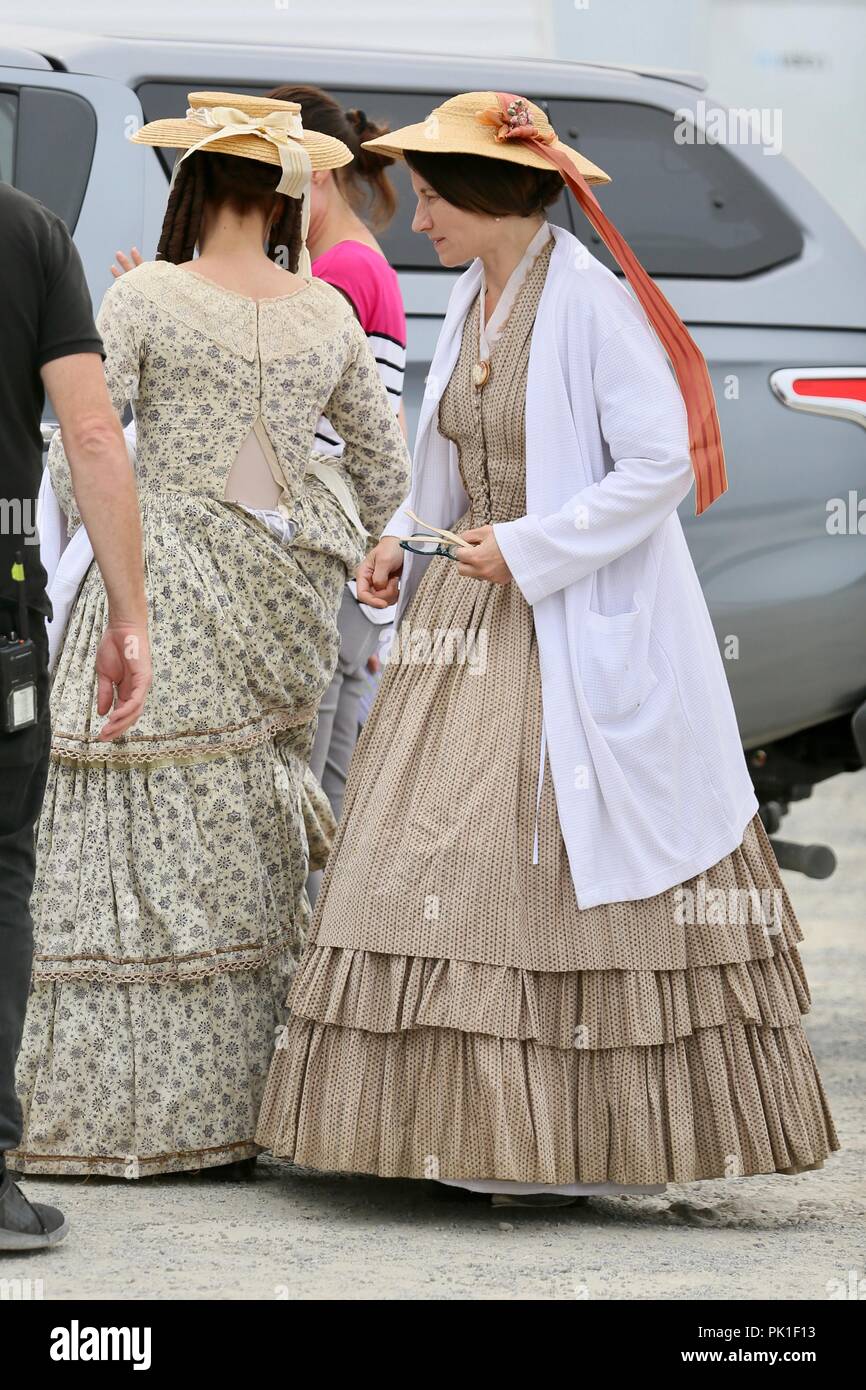 Filming of the third series of 'Victoria' Featuring: Victoria cast ...