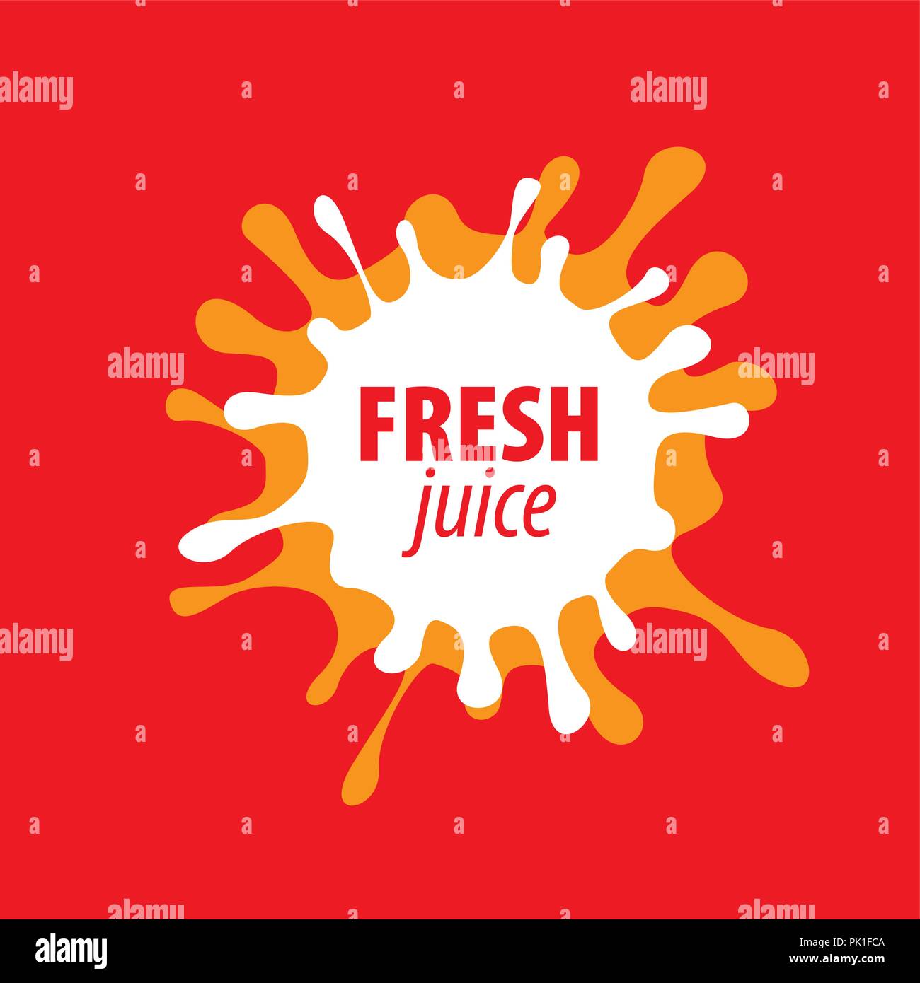 juice splash vector sign Stock Vector Image & Art - Alamy