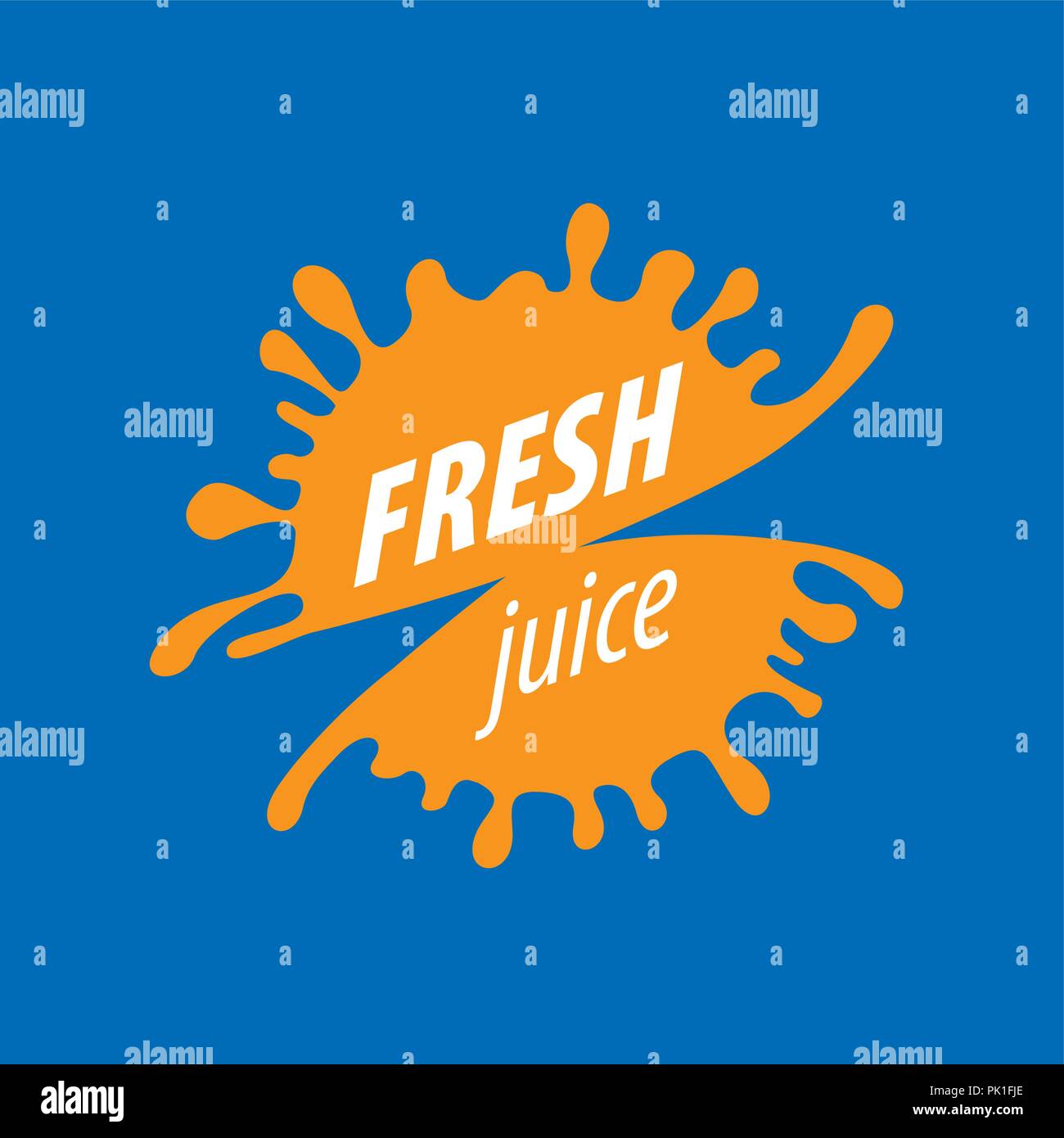 juice splash vector sign Stock Vector Image & Art - Alamy