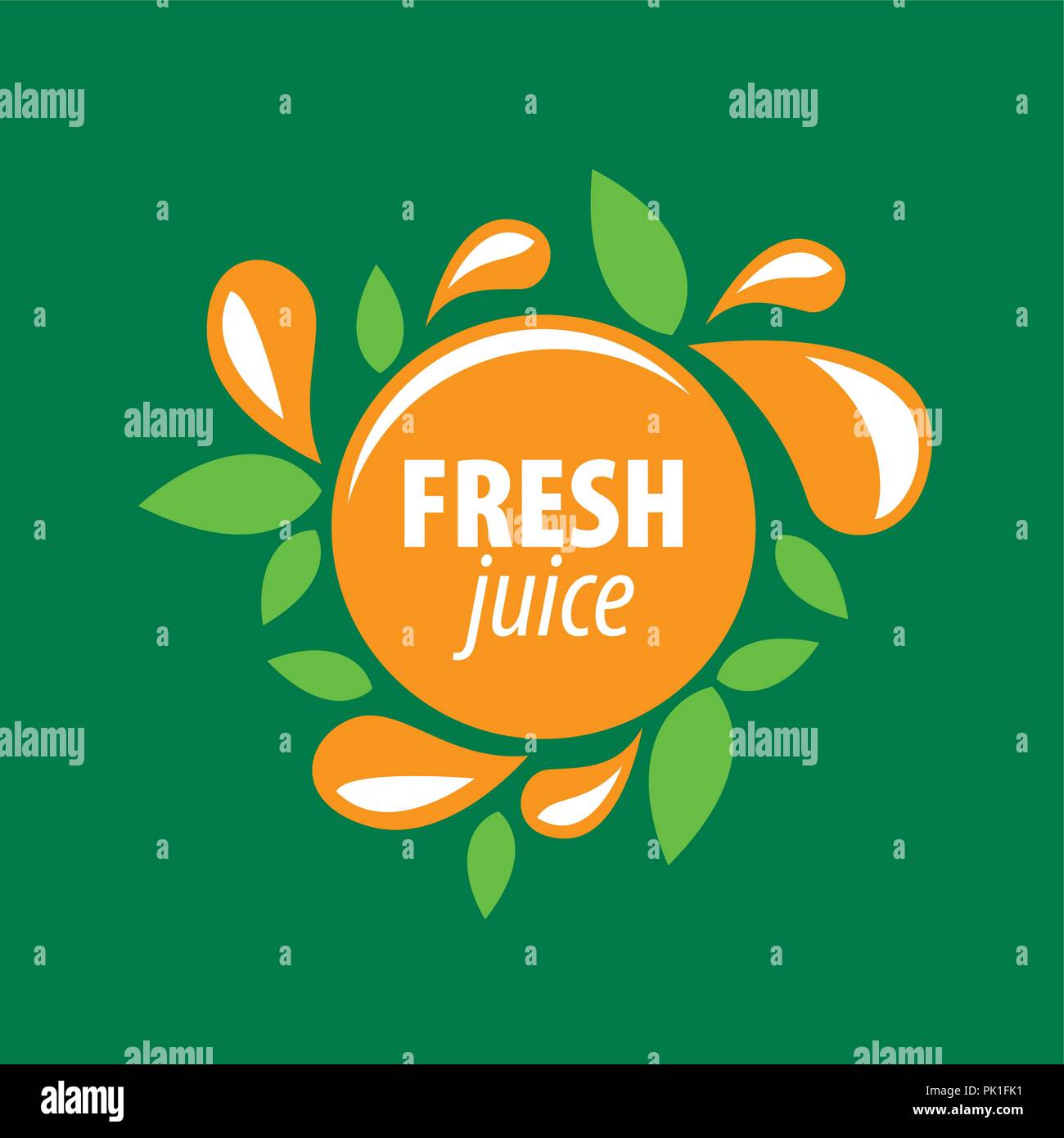 juice splash vector sign Stock Vector Image & Art - Alamy