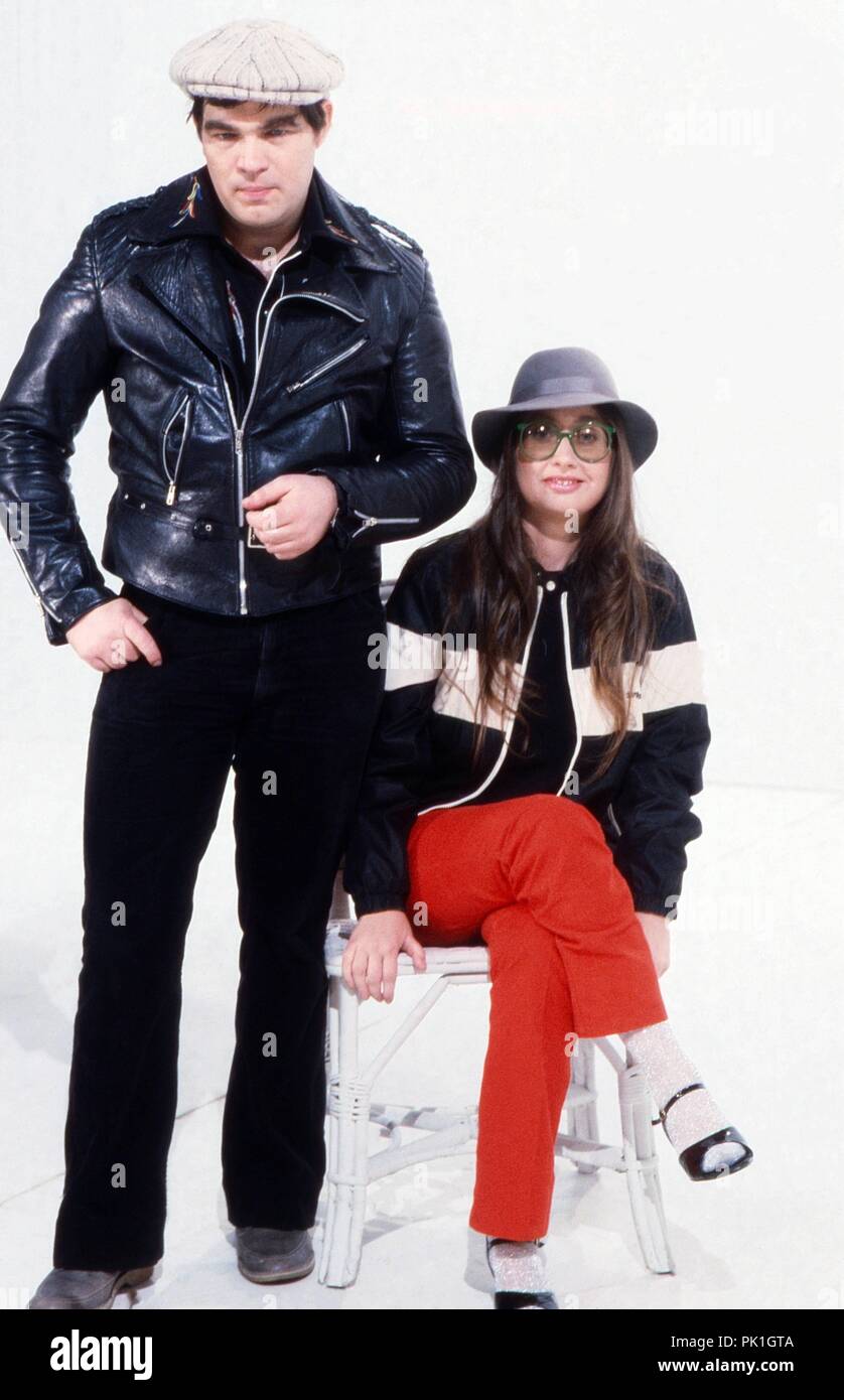 Alan & Denise, britisches Popduo, bei einem Fotoshooting, Deutschland ...