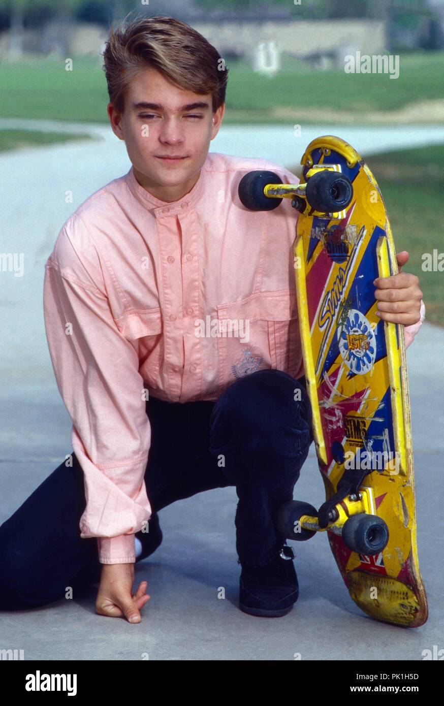 Chad Allen, amerikanischer Schauspieler, beim Fototermin im Freien ...