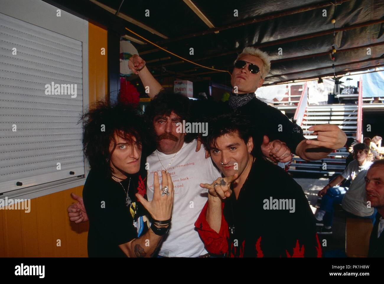 "Die Ärzte", deutsche Punk Rock Funpunk Ska Band, bei einem ...