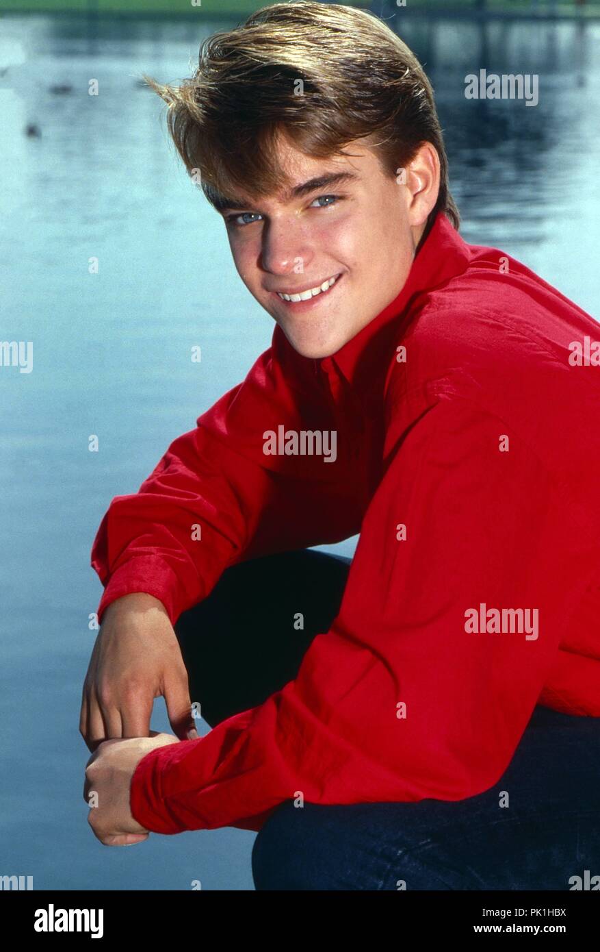 Chad Allen, amerikanischer Schauspieler, beim Fototermin im Freien ...