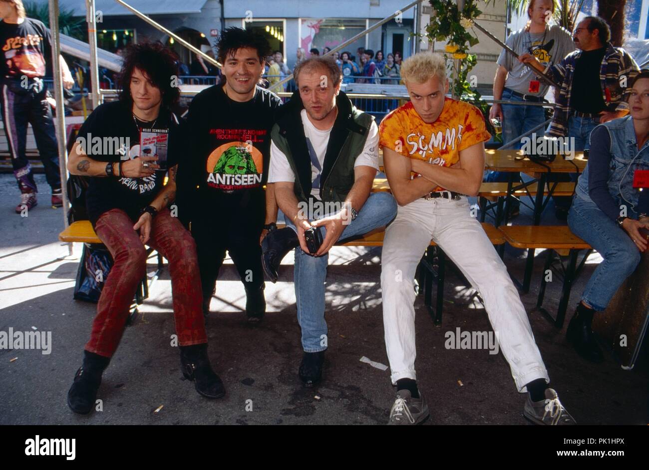 "Die Ärzte", deutsche Punk Rock Funpunk Ska Band, bei einem ...