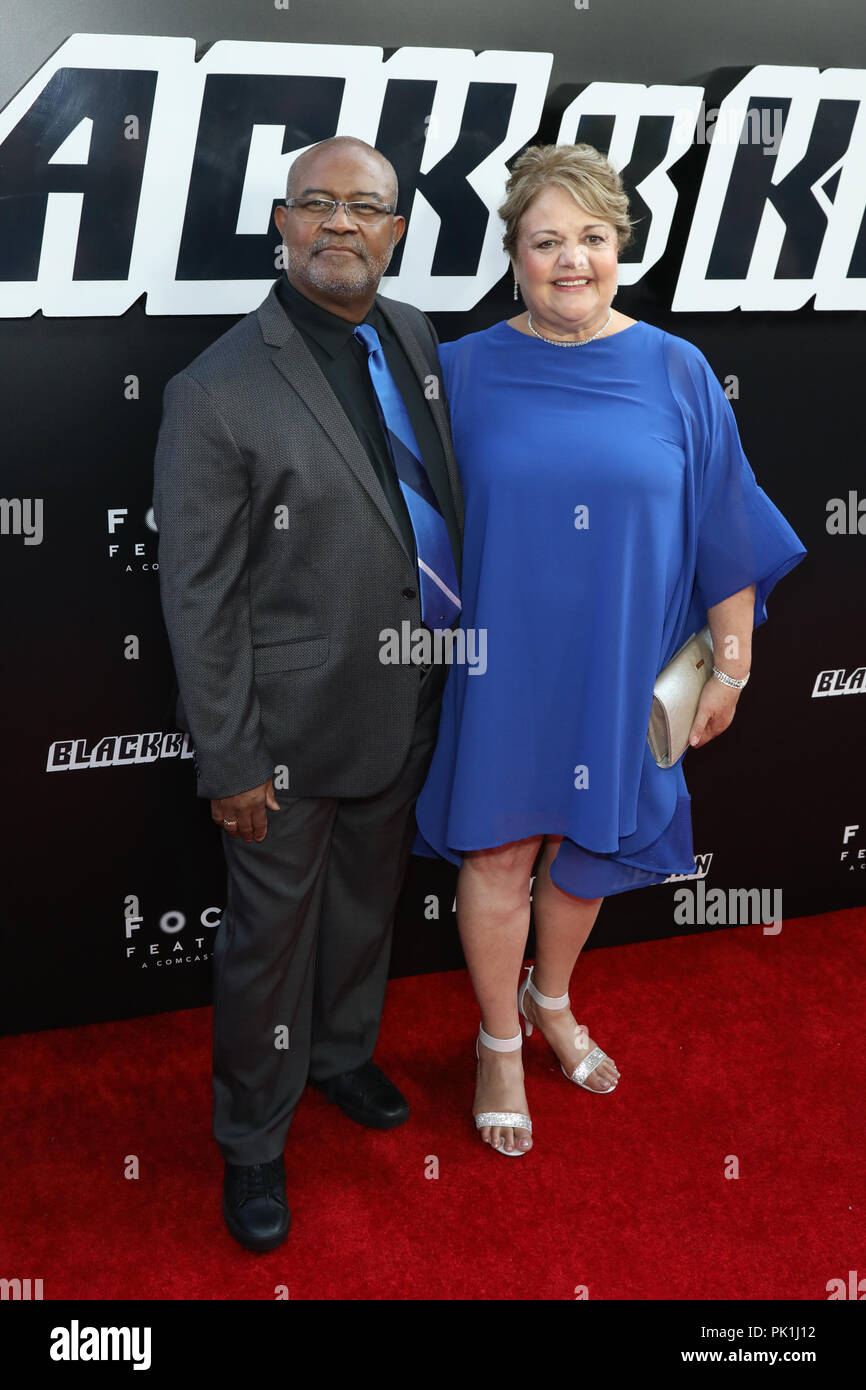 Los Angeles premiere of 'BlacKkKlansman' - Arrivals Featuring: Ron ...