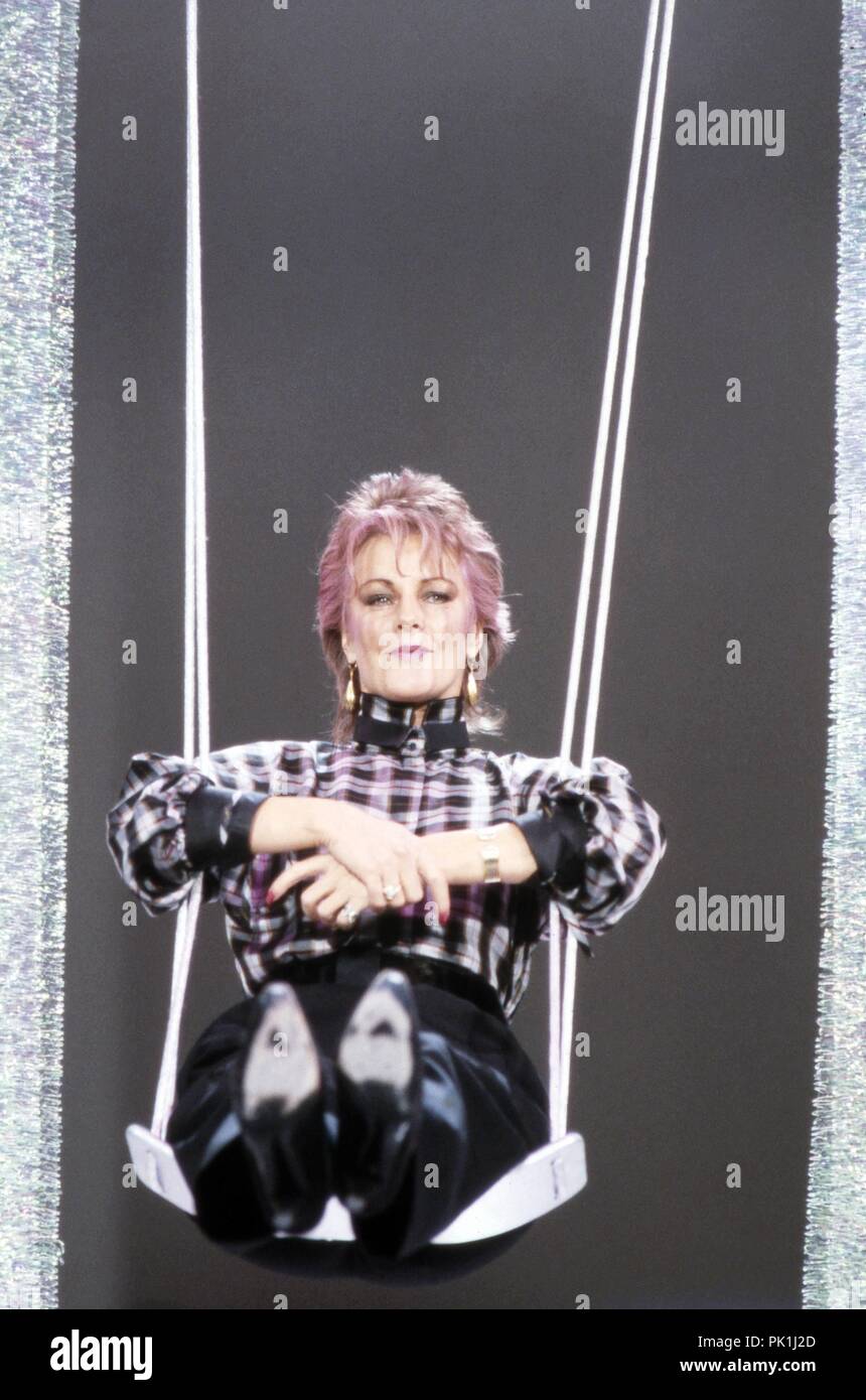 Frida (Anni-Frid Lyngstad) von ABBA, schwedische Popgruppe, Deutschland ...