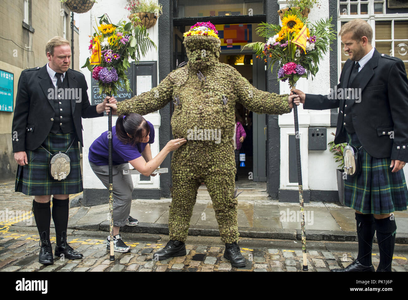 Burryman's Parade takes place in the South Queensferry area of ...