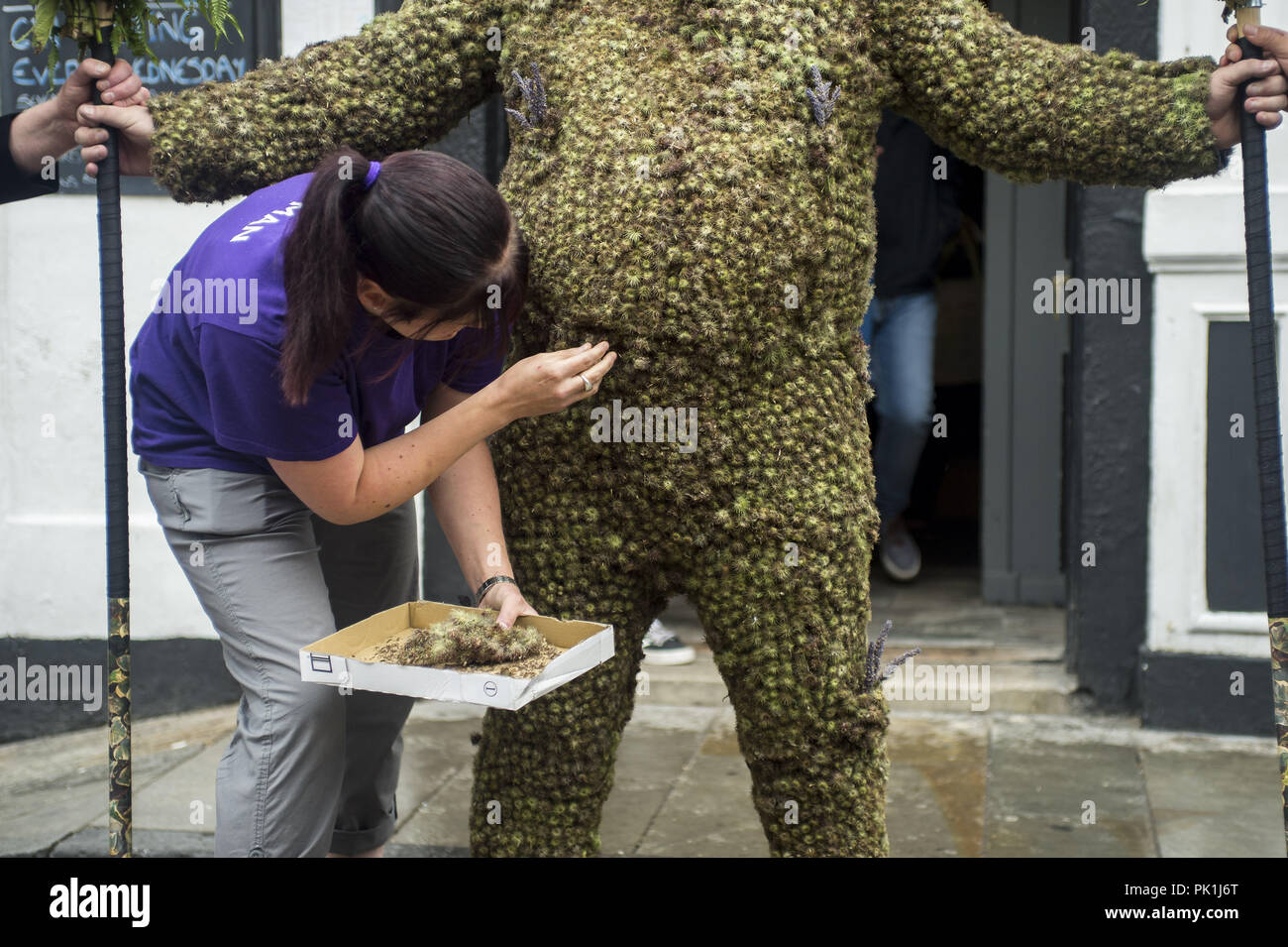 Burryman's Parade takes place in the South Queensferry area of ...