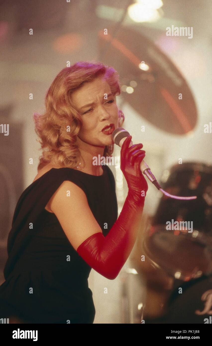Andrea, deutsche Sängerin, bei einem Auftritt bei "Rock Pop" in ...