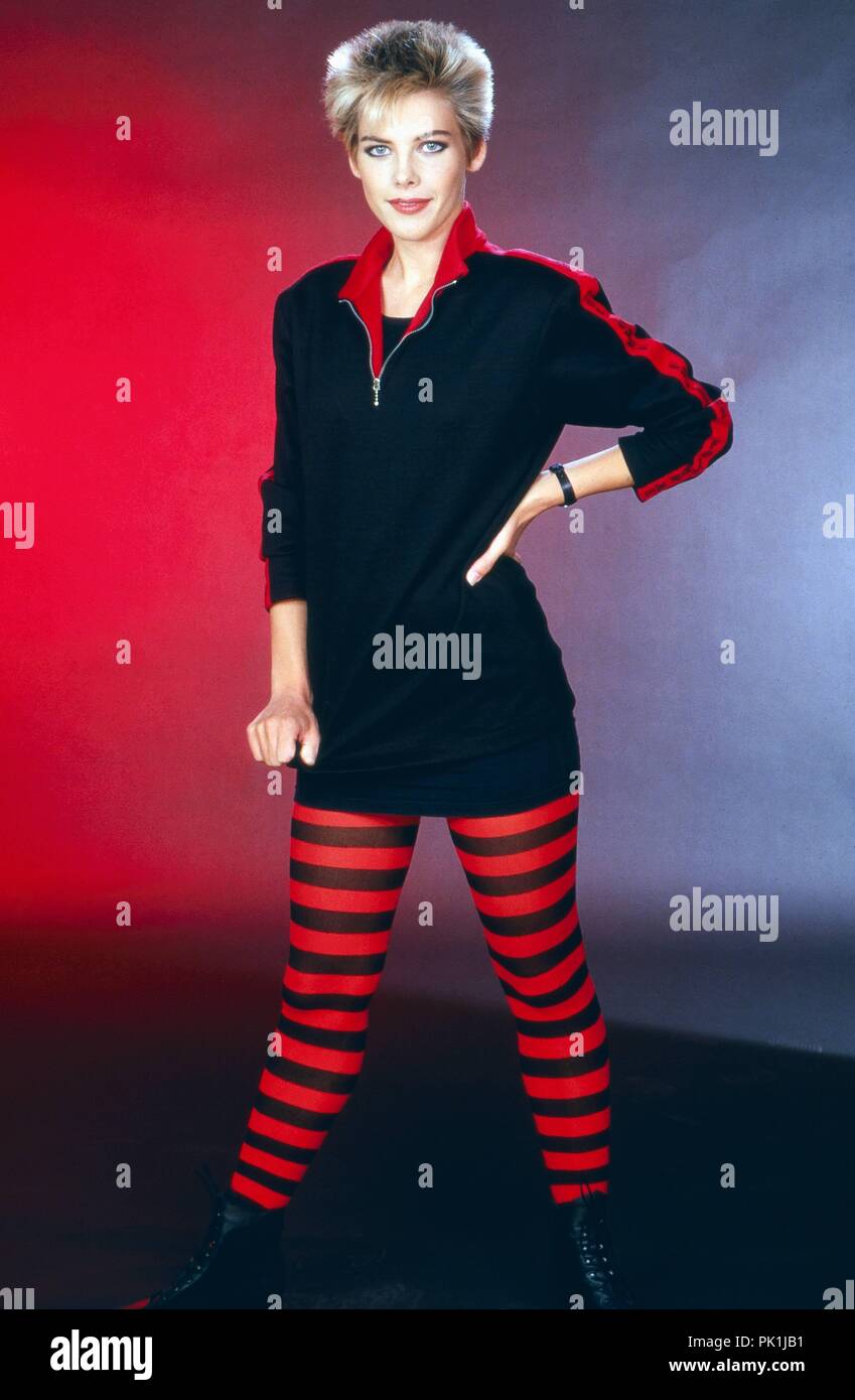 C. C. Catch, niederländische Eurodisco Sängerin, beim Fotoshooting in ...