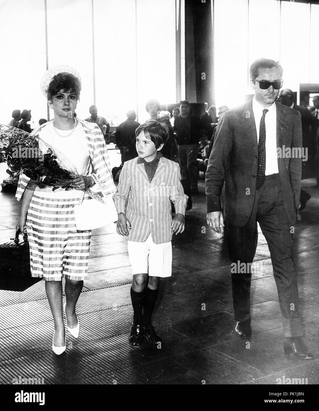 gina lollobrigida with son andrea milko skofic, milko skofic, rome 1966 ...