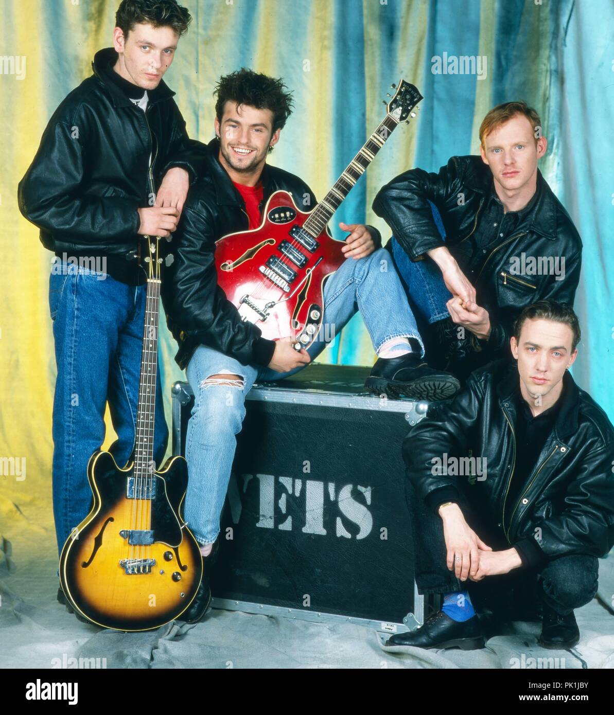 "Wet Wet Wet", britische Popband, in München, Deutschland 1988. British ...