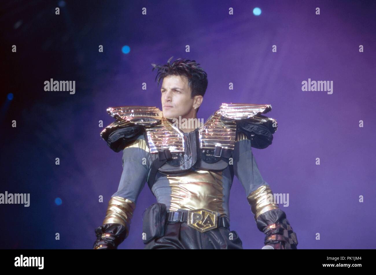 Peter Andre, britischer Sänger, beim Pepsi-Festival in Rotterdam ...