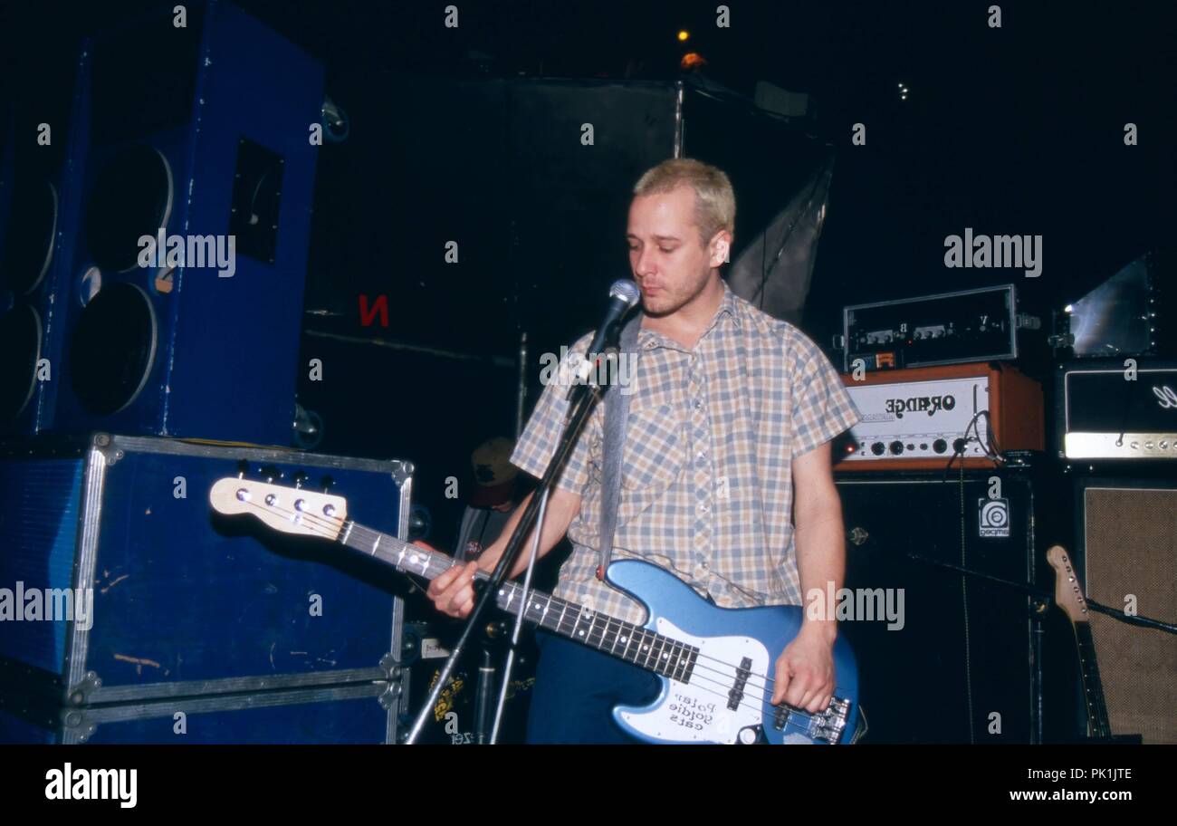 "Weezer", amerikanische Alternative-Rock-Band, beim Konzert in München ...