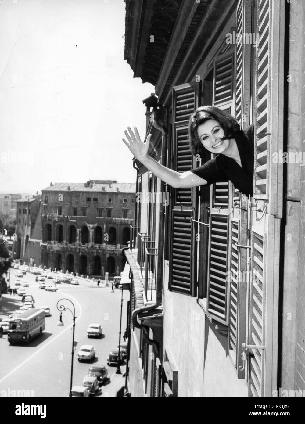 sophia loren, rome 60s Stock Photo - Alamy