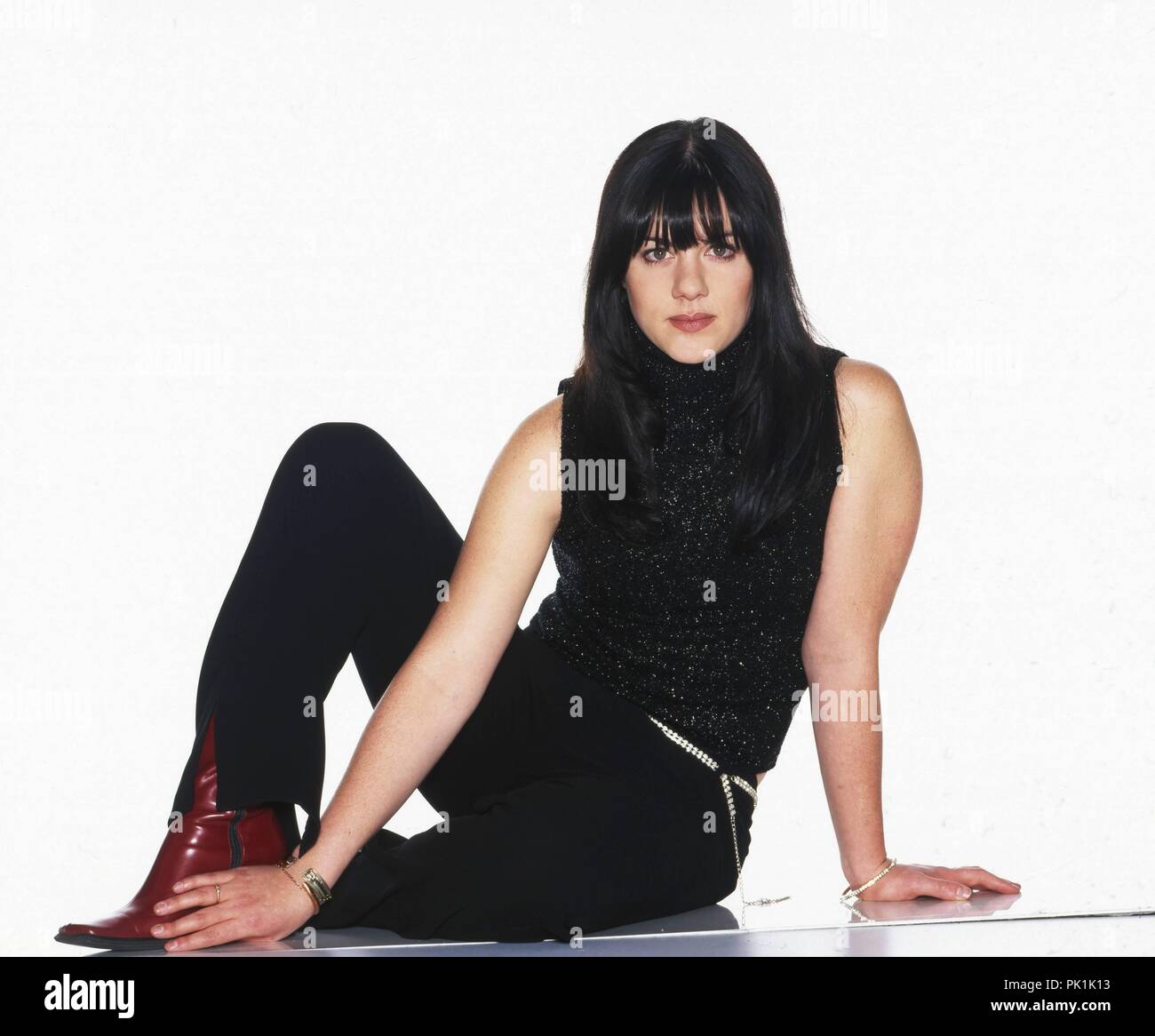 Vanessa Amorosi, australische Sängerin und Songschreiberin, bei einem ...