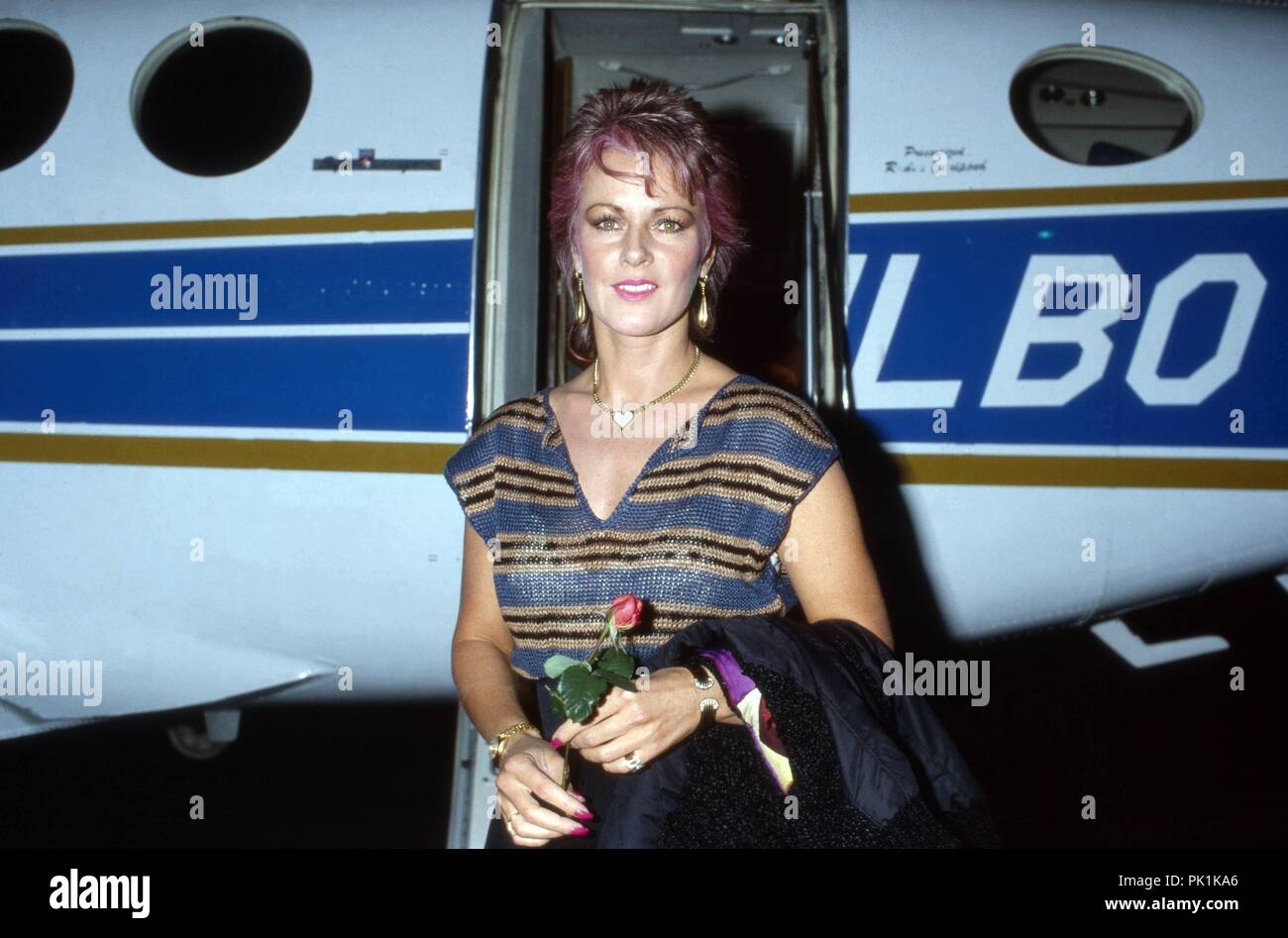 Frida (Anni-Frid Lyngstad) von ABBA, schwedische Popgruppe, Deutschland ...