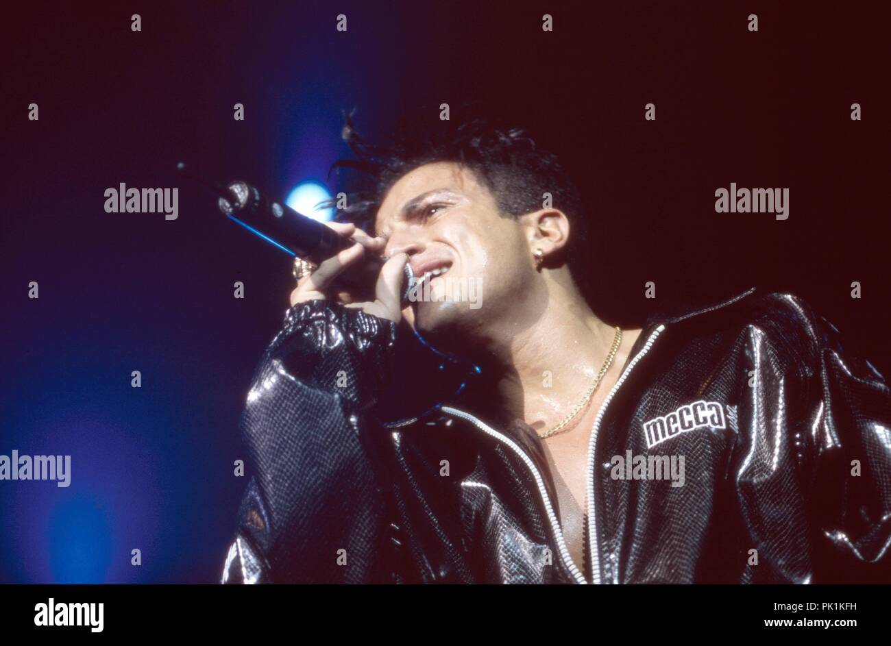 Peter Andre, britischer Sänger, beim Pepsi-Festival in Rotterdam ...