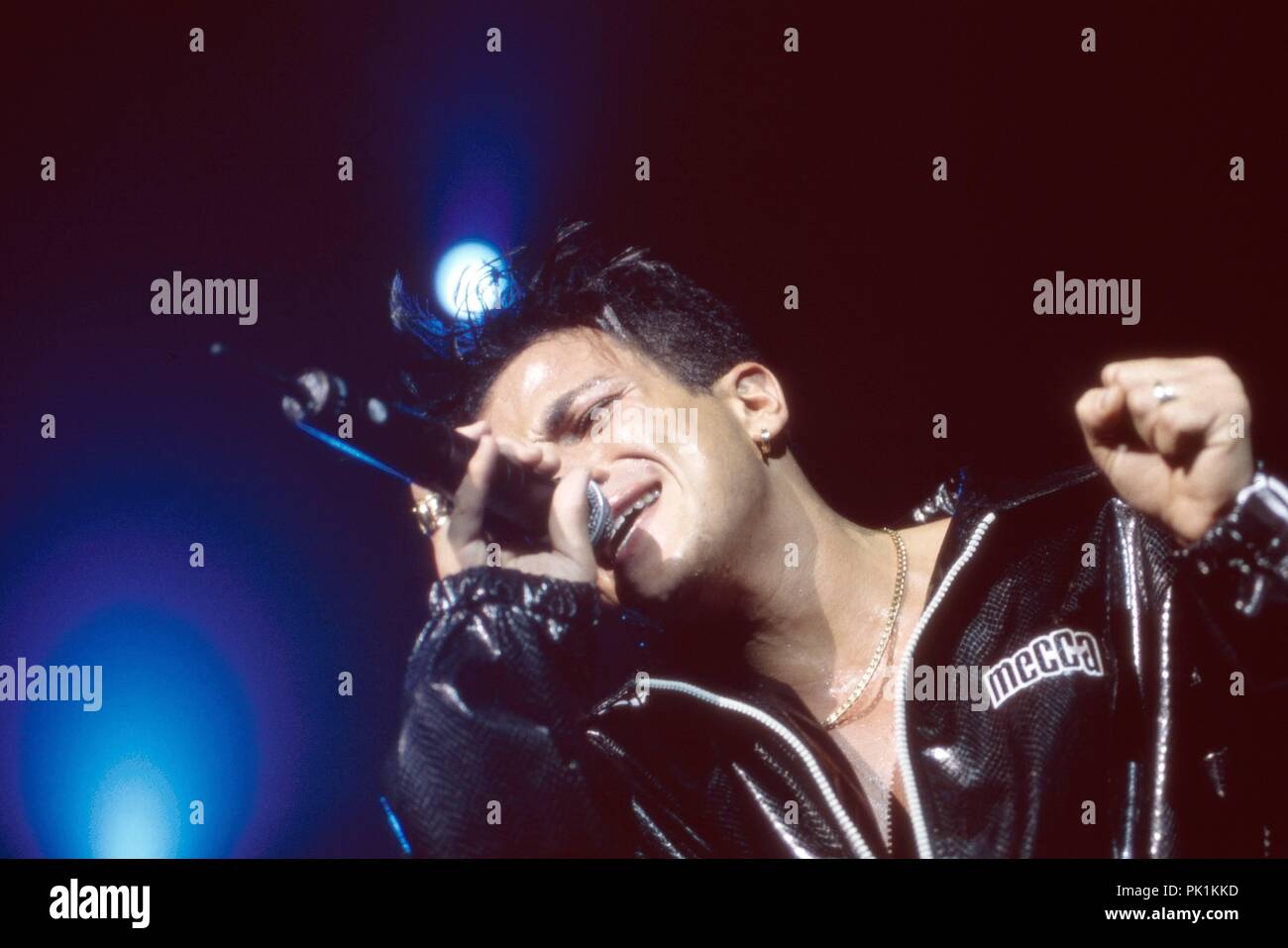 Peter Andre, britischer Sänger, beim Pepsi-Festival in Rotterdam ...