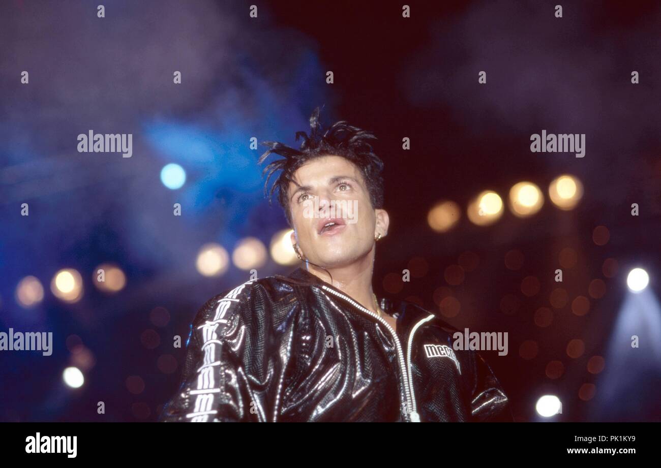 Peter Andre, britischer Sänger, beim Pepsi-Festival in Rotterdam ...