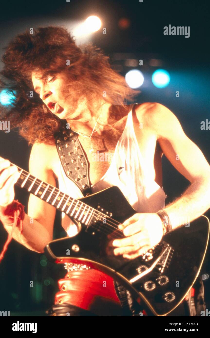 Deutsche Heavy Metal Band "Warlock", beim Konzert in München ...