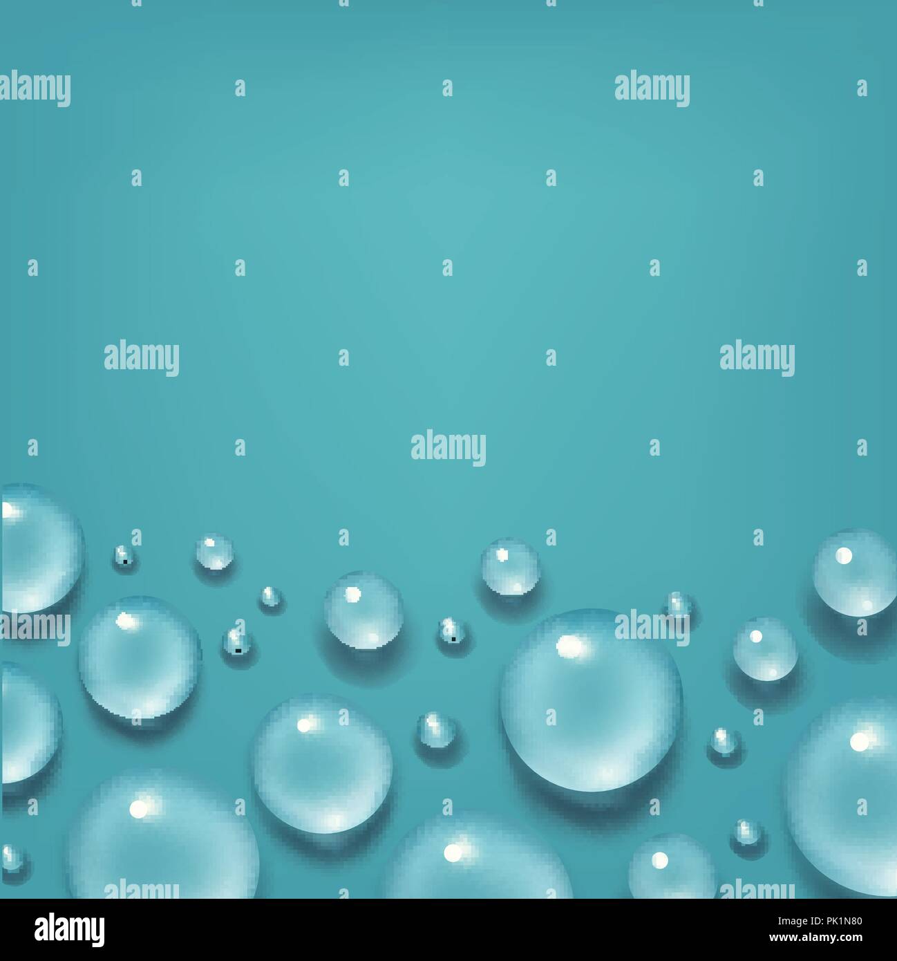 Drops of water vector illustration Stock Vector Image & Art - Alamy