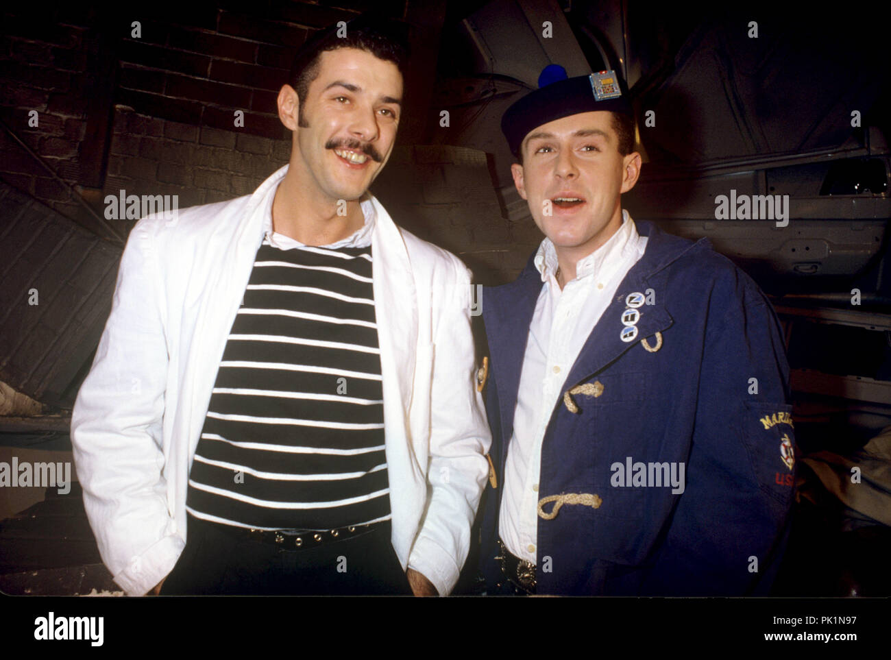 Paul Rutherford (l) und Holly Johnson (Frankie Goes To Hollywood) on 01 ...
