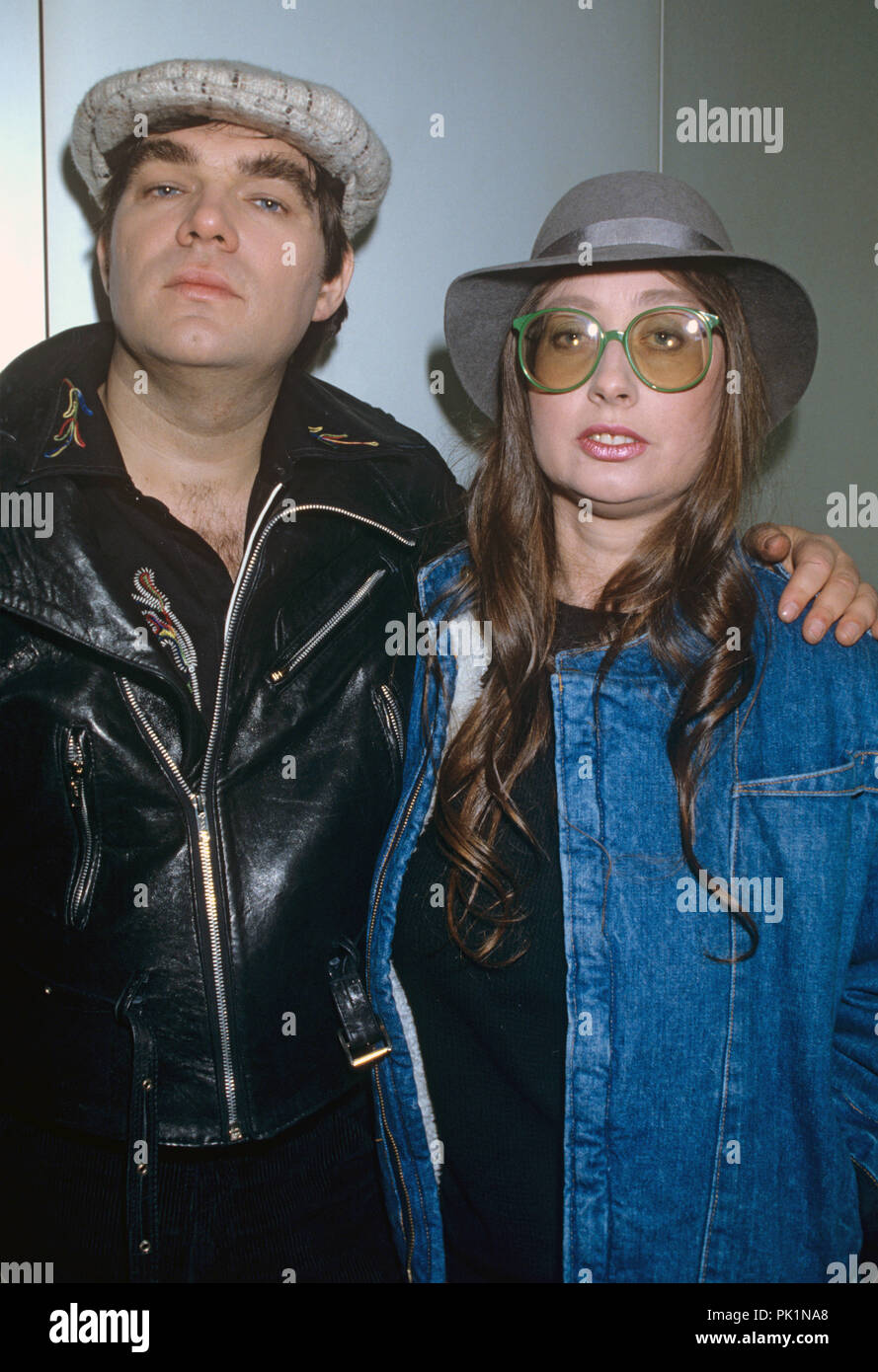 Alan & Denise in February 1983. | usage worldwide Stock Photo - Alamy