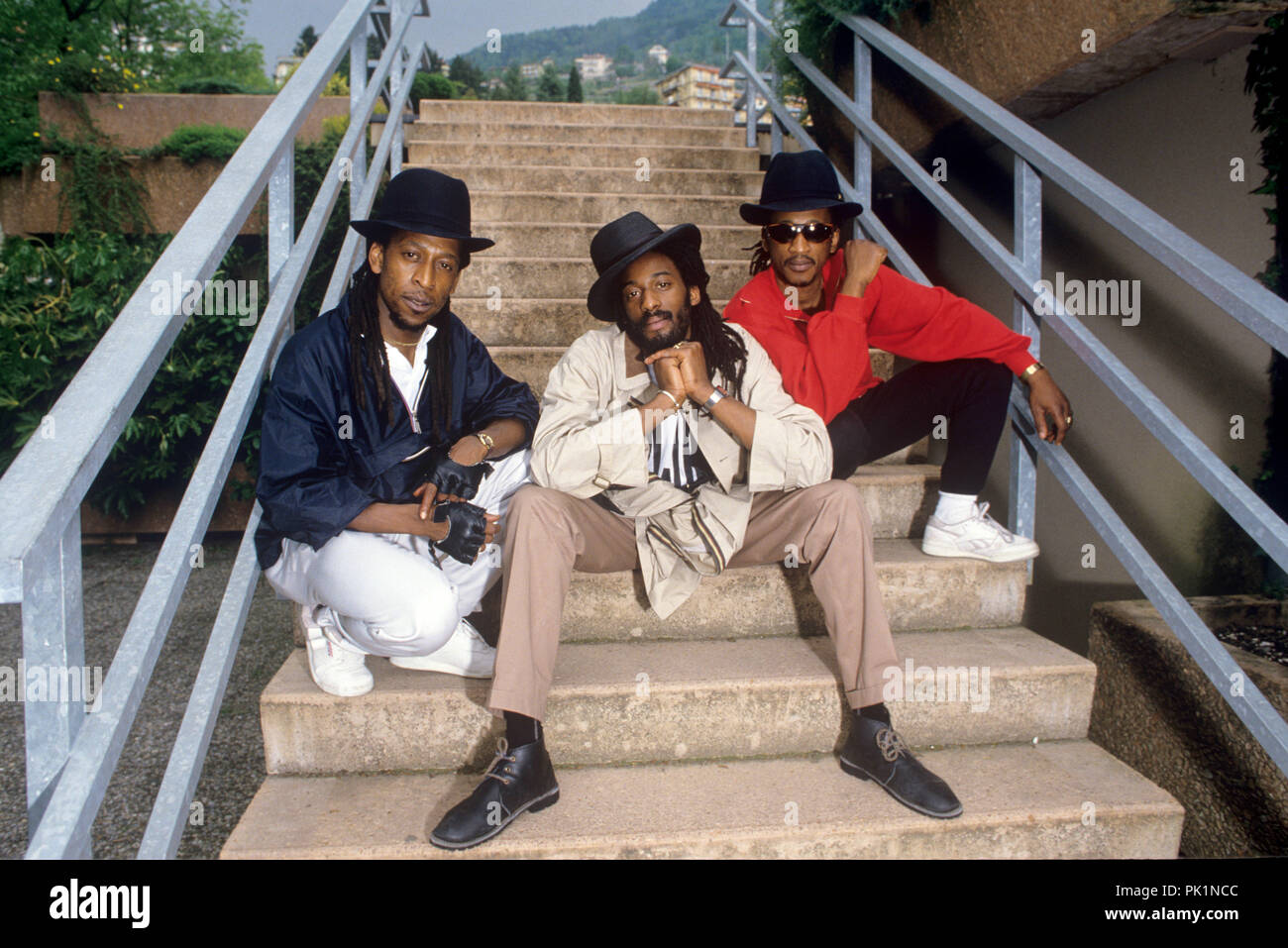 Aswad in May 1988 in Montreux. | usage worldwide Stock Photo - Alamy