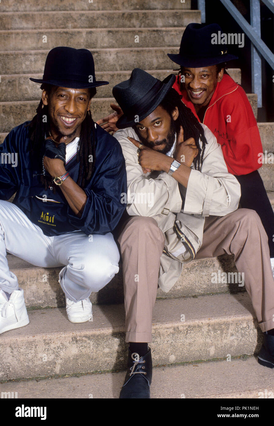Aswad in May 1988 in Montreux. | usage worldwide Stock Photo - Alamy
