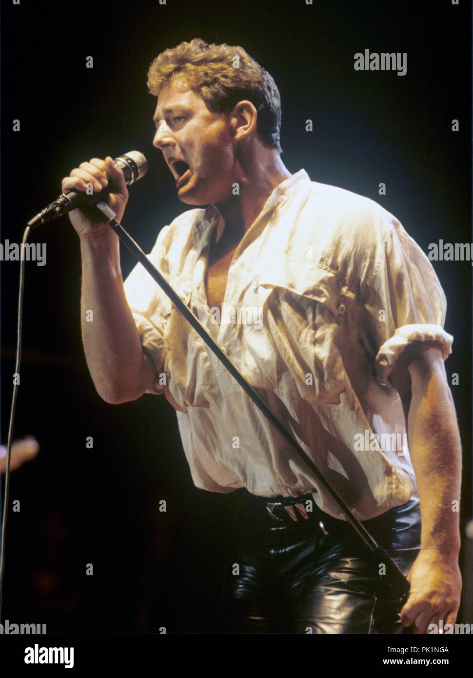 Wolfgang Ambros on 26.07.1986 in Burglengenfeld. | usage worldwide ...