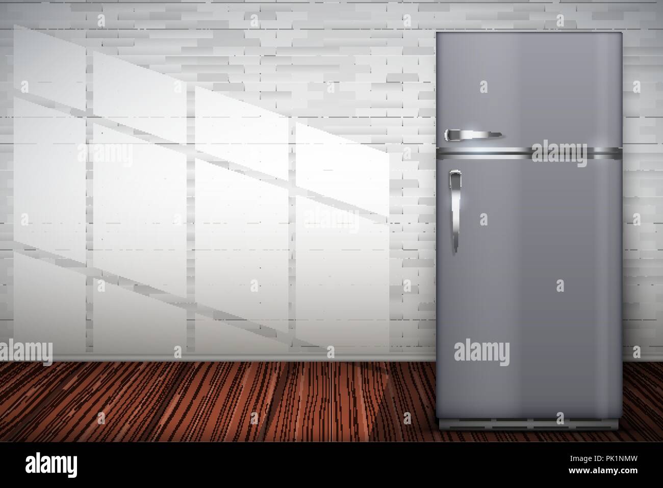 Fridge door and interior Stock Vector Images - Alamy