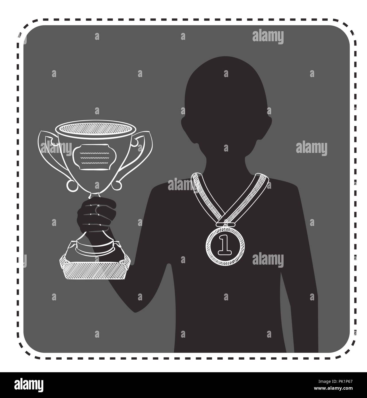 Anonymous teenager and sport hi-res stock photography and images - Alamy