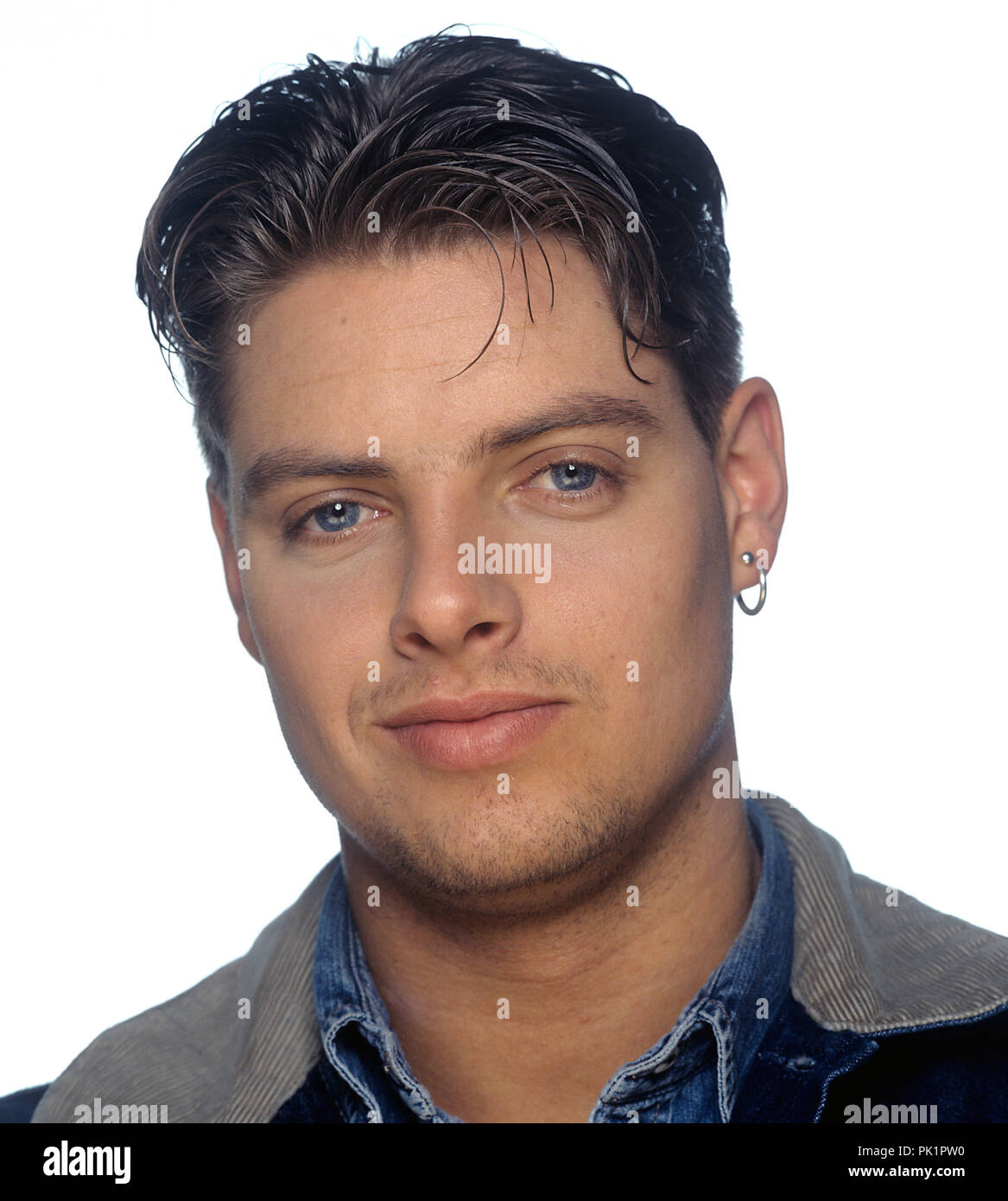 Boyzone (Keith Duffy) on 09.03.1995 in München / Munich. | usage ...