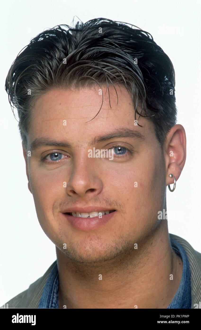 Boyzone (Keith Duffy) on 09.03.1995 in München / Munich. | usage ...