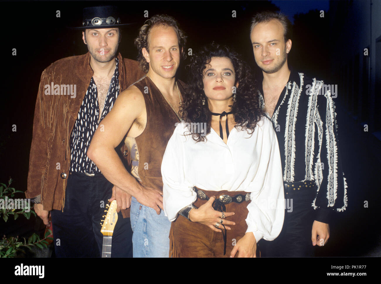 Jule Neigel Band (mit Sängerin Jule Neigel) on 29.09.1991 in München ...