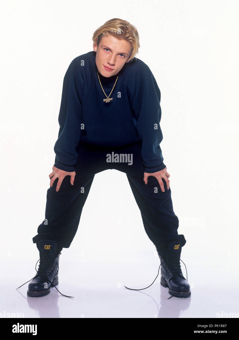 Backstreet Boys (Nick Carter) on 27.12.1995 in Sindelfingen. | usage ...