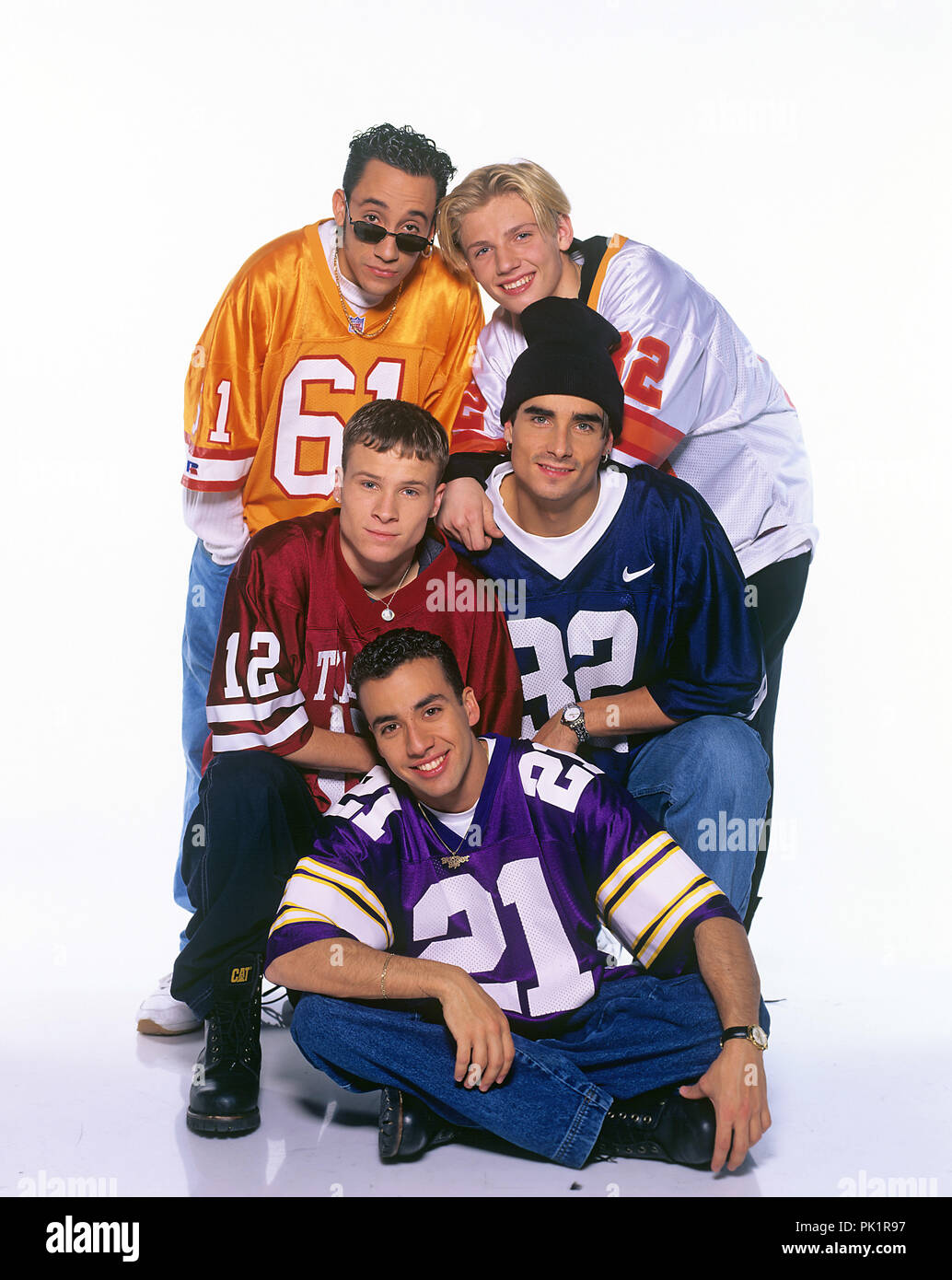 Backstreet Boys on 27.12.1995 in Sindelfingen. | usage worldwide Stock ...