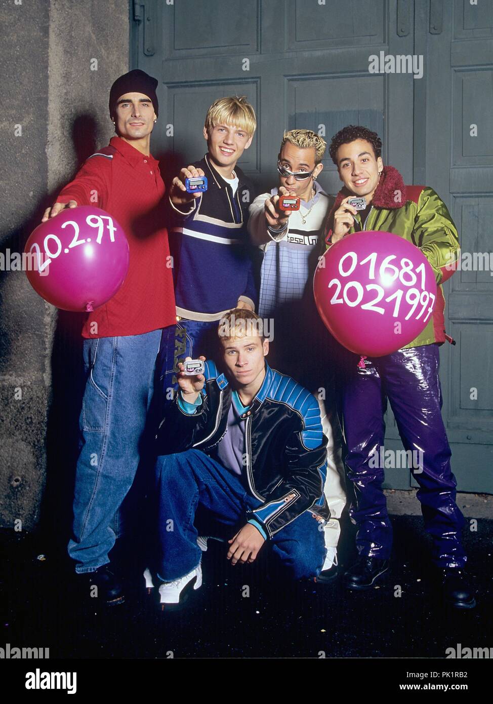 Backstreet Boys (l-r) Kevin Richardson, Nick Carter, Kevin Richardson ...