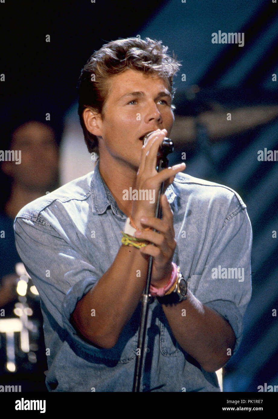 Norwegian Rock-Pop band a-ha in August 1987 in Berlin. | usage ...