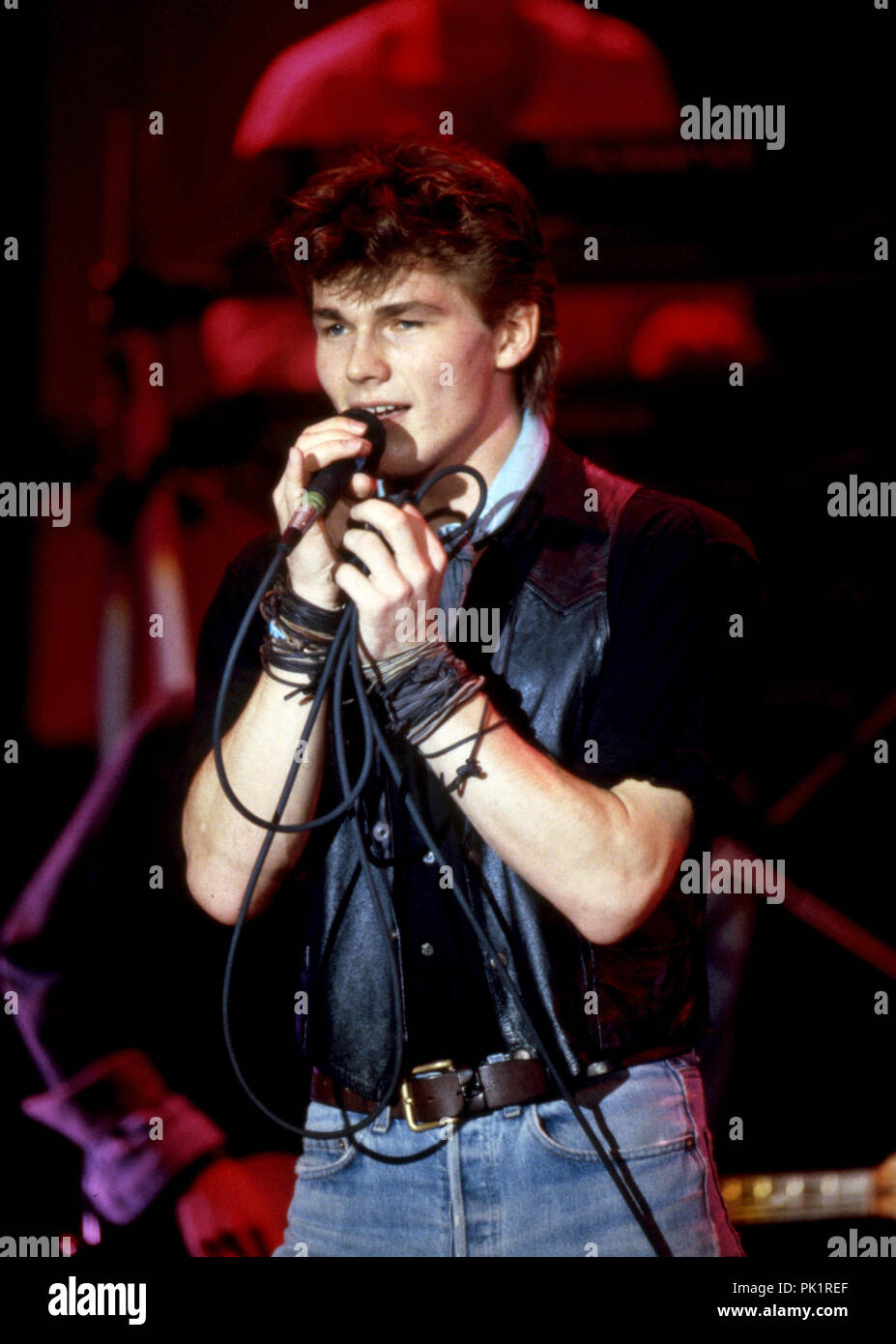 Norwegian Rock-Pop band a-ha on 15 November 1986 in Munich. | usage ...