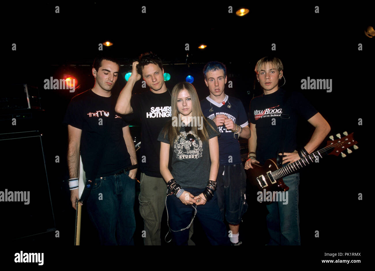 Avril lavigne and band hi-res stock photography and images - Alamy